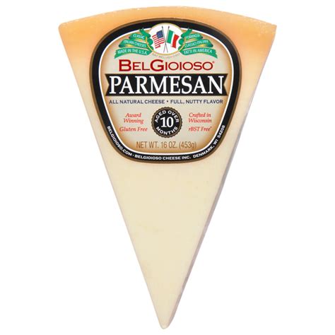 Save On Belgioioso Aged Parmesan Cheese Wedge Order Online Delivery Giant