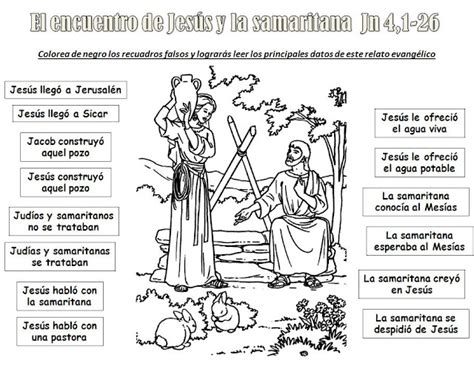 Parroquia La Inmaculada Fichas para niños III Domingo Cuaresma 23 marzo
