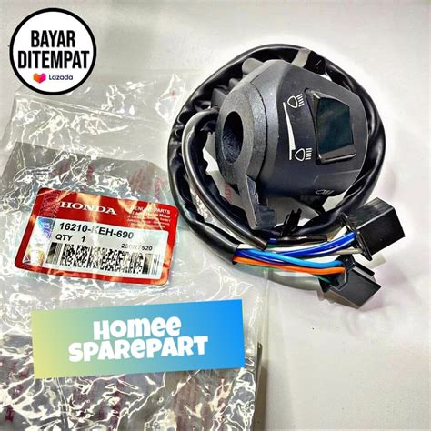Saklar Kiri Tombol Sen Klakson Dim Megapro New Mega Pro Monoshock KYE