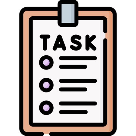 Icono De Tarea Special Lineal Color