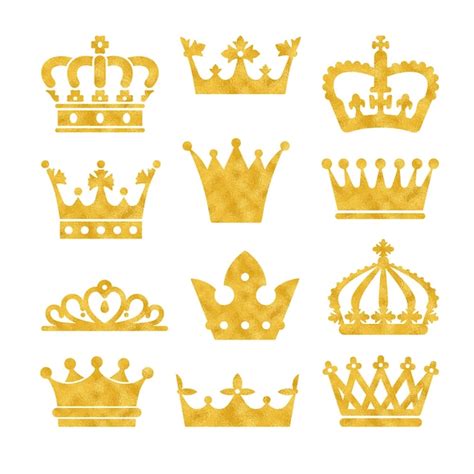 Logotipo Do Vetor De Coroas De Rainhas Ou Reis Logotipo Da Coroa