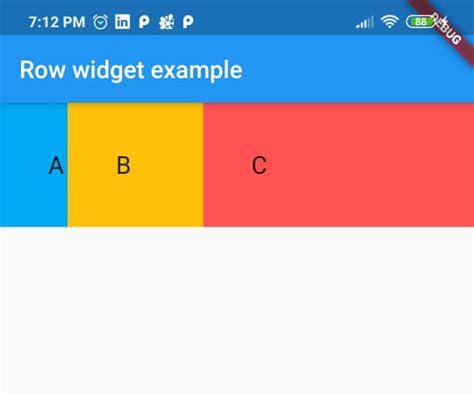 Expanded Widgets En Flutter