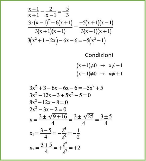 ESERCIZI EXTRA EQUAZIONI DI SECONDO GRADO Schemi Di Matematica