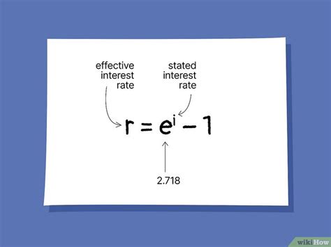How To Calculate Effective Interest Rate Formula Examples