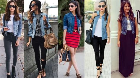 Outfit con chaleco de mezclilla Cómo combinarlo y cuando lucirlo