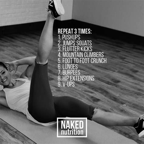 Pin By Naked Nutrition On Beginner Workout Routines Workout Routines