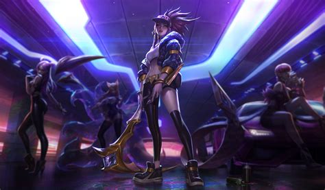 Akali KDA Desktop Wallpapers Wallpaper Cave