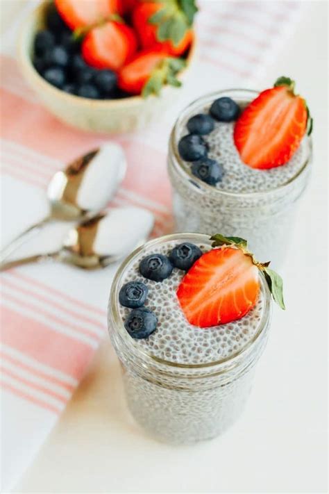 Basic Chia Seed Pudding Eating Bird Food