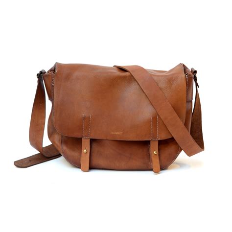 Sac Besace En Cuir Messenger Bag