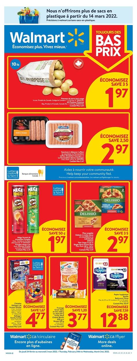 Circulaire Walmart Sp Ciaux Promotions Et Rabais De La Semaine
