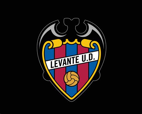 Levante Club Symbol Logo La Liga Spain Football Abstract Design Vector