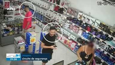 JPB 2ª Edição TV Paraíba Bandido furta caixa de som portátil de