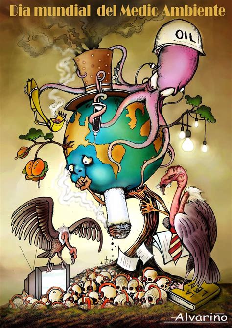 Afiche Del Dia Mundial Del Medio Ambiente SINTACTICO Ilustracion Que