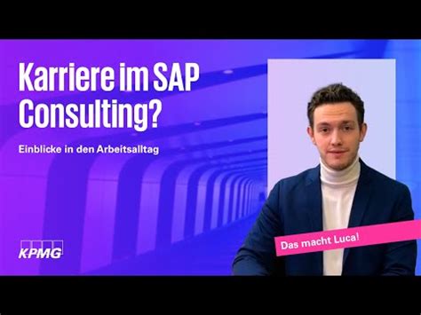 Was Macht Man Eigentlich Im SAP Consulting Daily Business Mit Luca