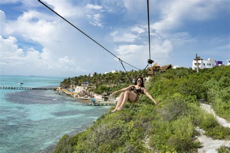 Dónde Hacer Tirolesa En Isla Mujeres Parque Garrafón Garrafón Park