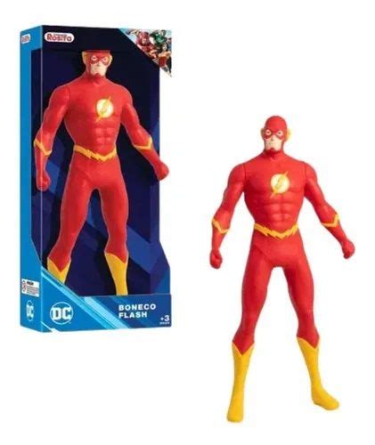 Boneco Super Herói Flash Articulado 45cm 1097 Rosita Ailos Aproxima