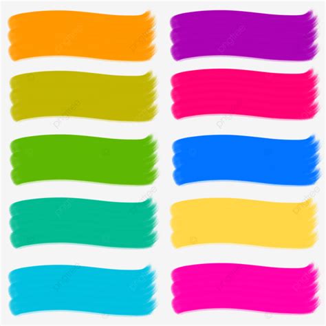 Colorful Text Box Simple Text Box Art Text Box Cute Text Box PNG