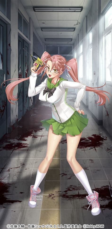 クイーンズブレイドリミットブレイクにて アニメ学園黙示録 HIGHSCHOOL OF THE DEADとのコラボが決定 G123