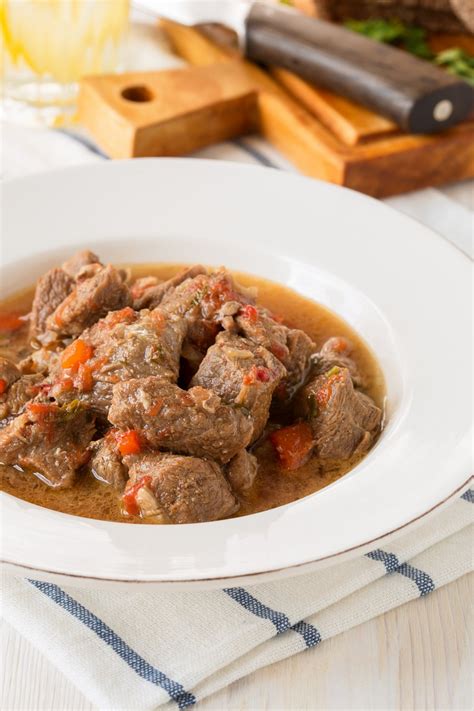 Recette bœuf bourguignon au lard fumé Marie Claire