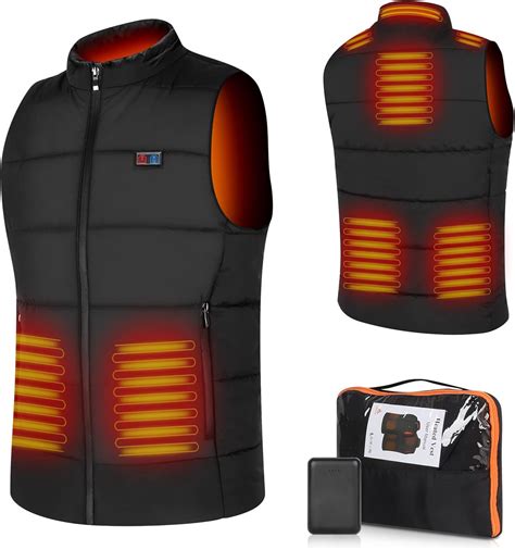 Amiable Gilet Chauffant Homme Femme Veste Chauffante Homme Avec 8