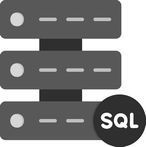 Sql Server Vector Icon Vector Art At Vecteezy