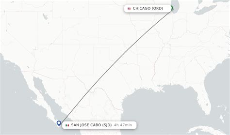 Direct Non Stop Flights From Chicago To San Jose Cabo Schedules