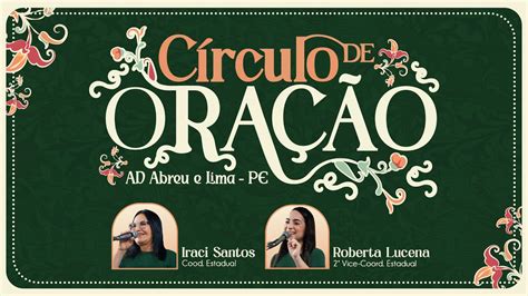 Círculo de Oração Templo Central Ieadalpe Culto Ao Vivo 30 01