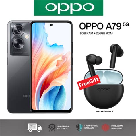OPPO A79 5G Smartphone 8GB 8GB 256GB SuperVooc 33W Charge