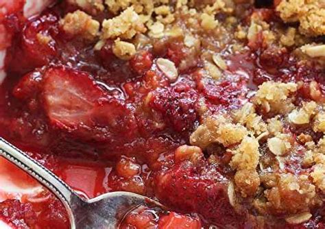 La meilleure recette de croustade aux fraises Super facile à faire