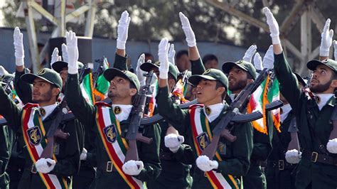 Naher Osten Irans Revolutionsgarden Schie En Raketen Auf Irak Und Syrien