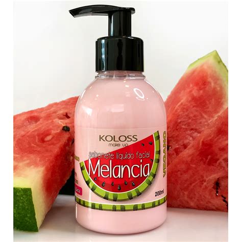 SABONETE LÍQUIDO FACIAL MELANCIA KOLOSS MAKE UP