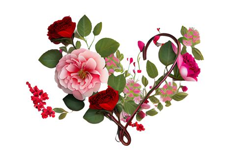 Hjerte Elsker Blomster Gratis billeder på Pixabay Pixabay