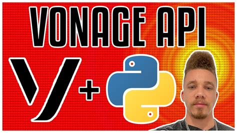 send sms messages with the vonage api in python youtube