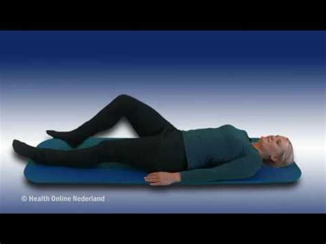 E Vitality Oefening Buikspieren Core Stability Dmv Uitstrekken Benen