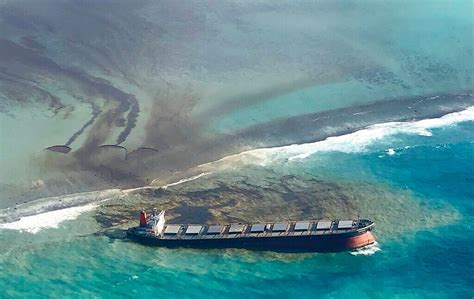 Disastro Ambientale A Mauritius I Danni Della Petroliera Incagliata