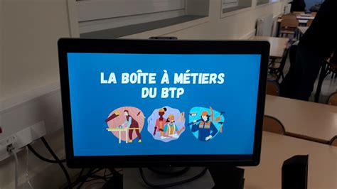 Découverte des métiers du BTP pour les classes de 5ème Collège Rene