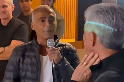 Romário se declara a Bebeto e diz que seleção depende de Neymar para