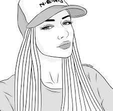 Dibujos De Chicas Tumblr Para Colorear