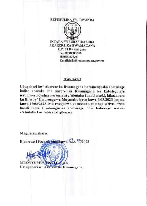 National Land Authority On Twitter RT Florien Misago