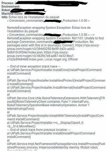 Unable To Find Package No Packages Exist In The Nuget Orchestrator