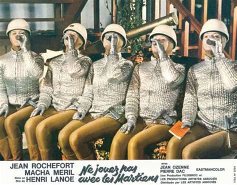 AMANDA LEAR NE JOUEZ Pas Avec Les Martiens 1968 Lobby Card 13 EUR 17