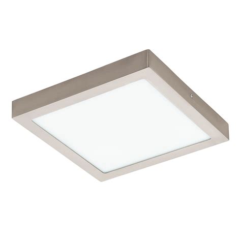 Luminaire en saillie EGLO Luminaire carré en saillie FUEVA C en métal
