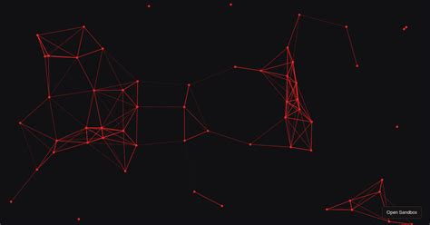 Particles JS Animation Codesandbox