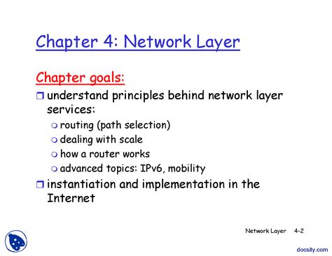 network layer basic data communication systems lecture slides docsity