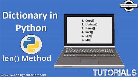python dictionary len method
