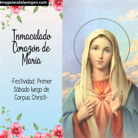 Imágenes del Inmaculado Corazón de la Virgen María
