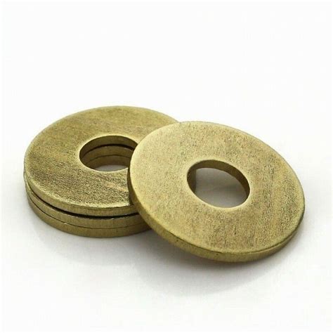 Brass Penny Washers M2 M4 M5 M6 M8 M10 M12 M14 M16 M20 Metric Flat