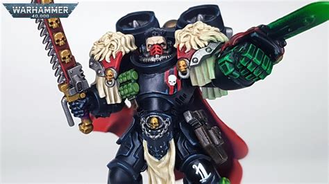 Dark Angels Captain With Jump Pack Warhammer K Youtube