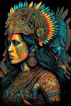 Aztec Warrior Queen Mayan Art Inca Art Aztec Culture
