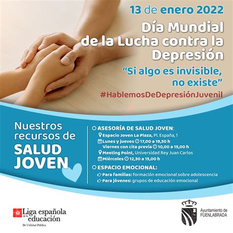 13 de enero Día Mundial de Lucha contra la Depresión JUVENTUDFUENLA